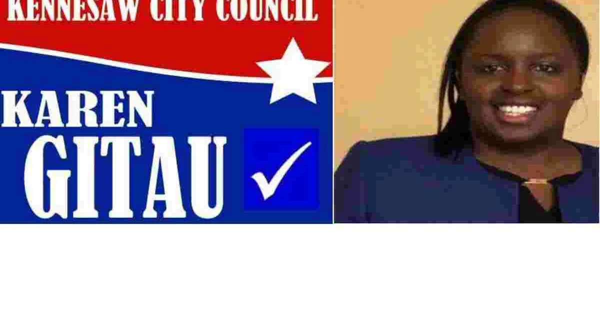 Kenyan-Born Karen Gitau Eyes Kennesaw (Goergia) City Council Seat ...