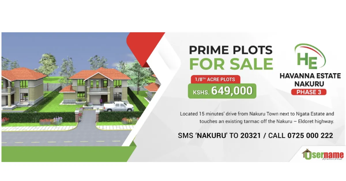 Have You Seen the Newest Estate in Nakuru? | Mwakilishi.com